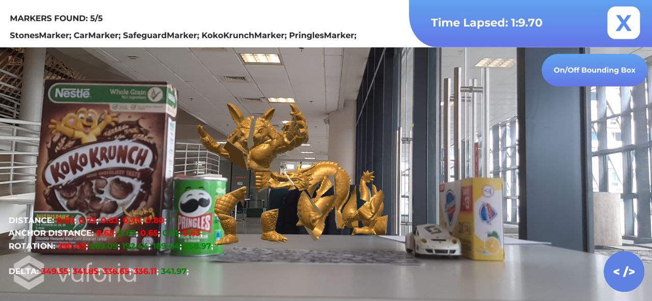 3D Marker-Enabled Augmented Reality for Anamorphic Illusions